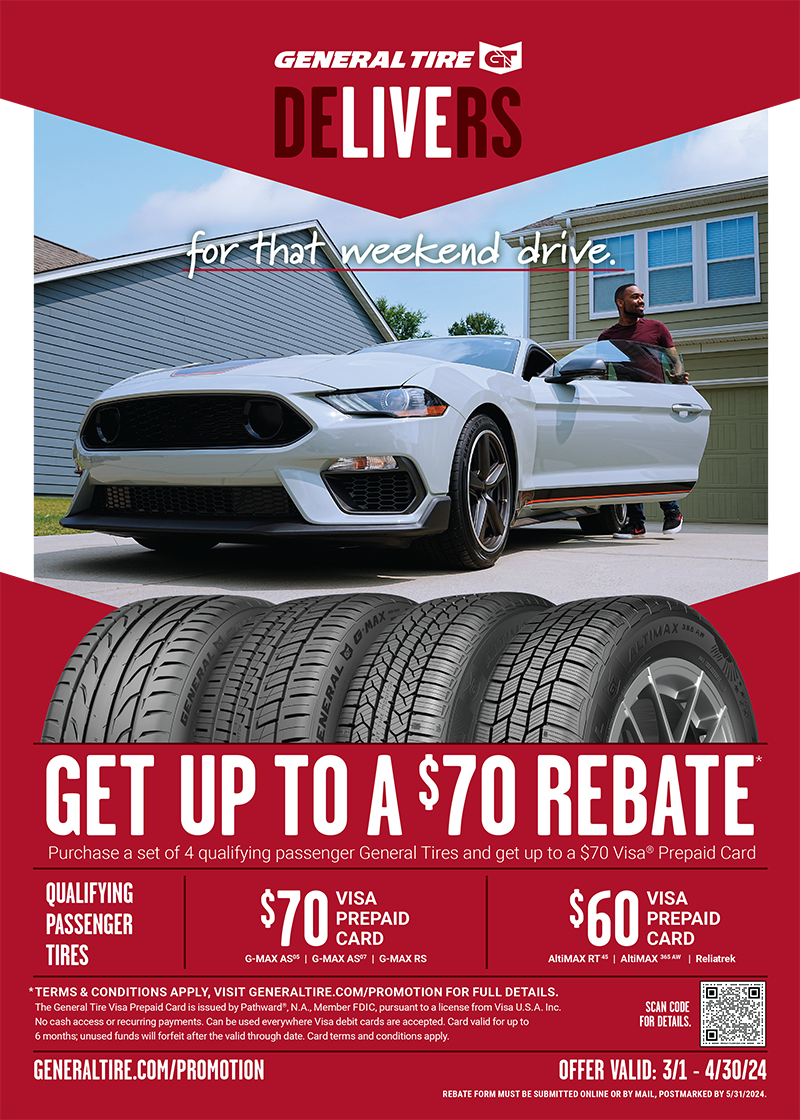 General-March-April-Rebate-Flyer - Tire Sales and Service in New England